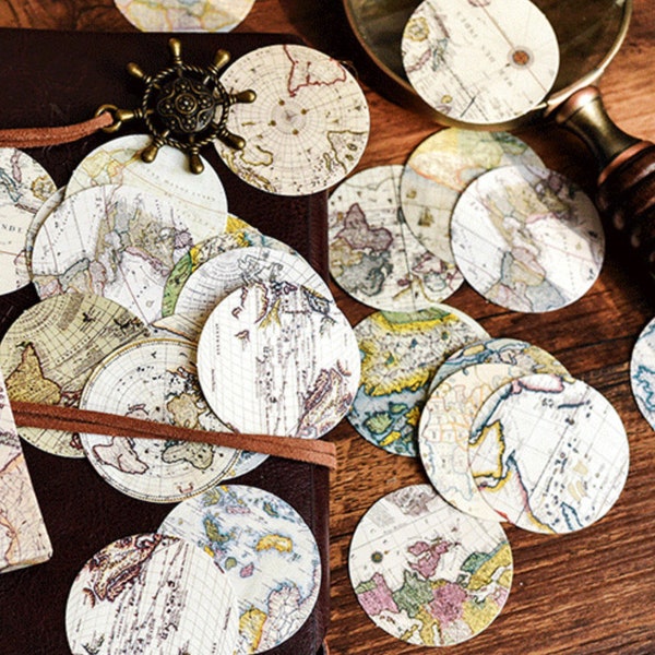 Map Pin Stickers - Etsy