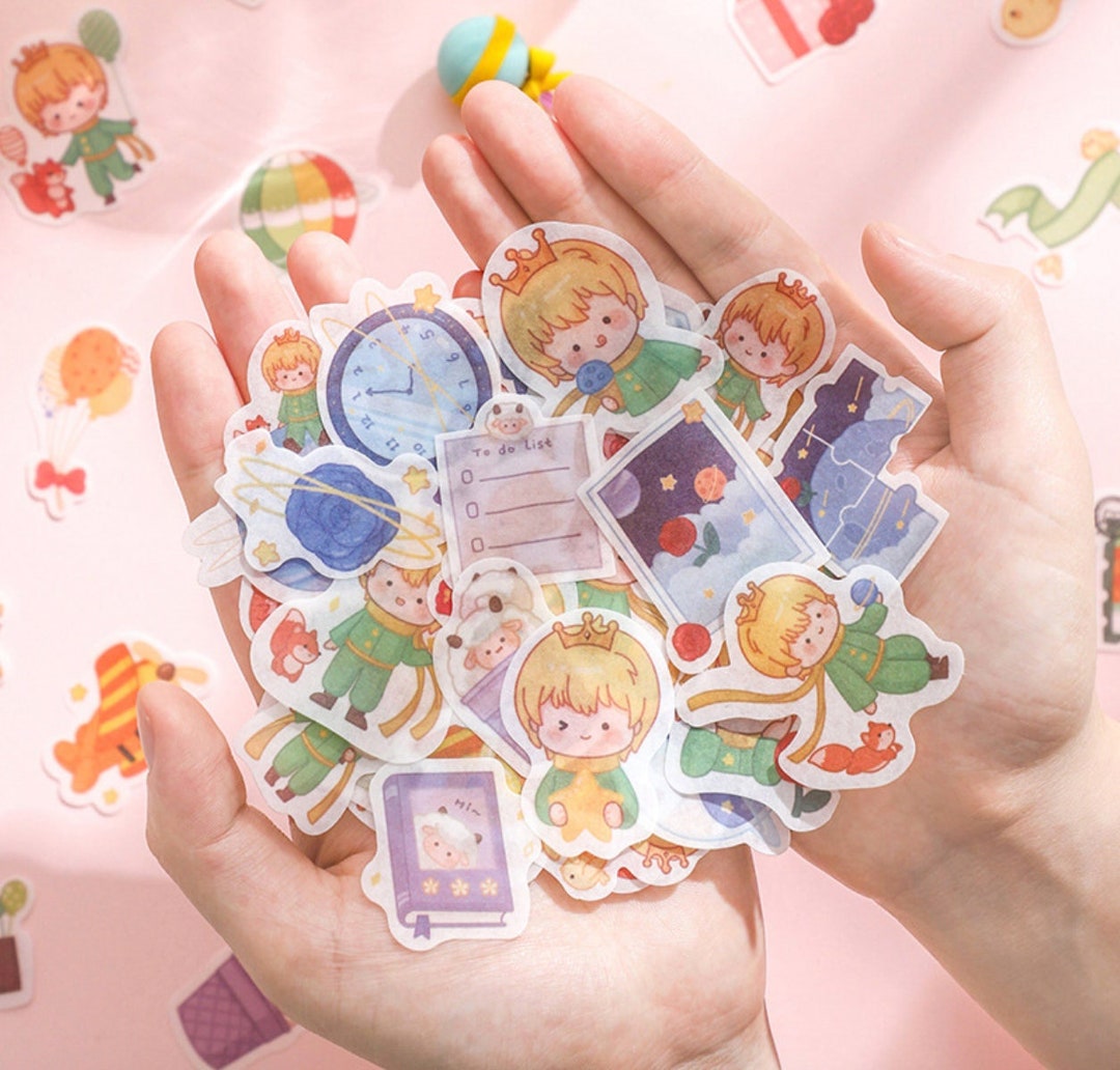 40pcs Little Prince Stickers, Little Prince Bullet Journal Stickers ...