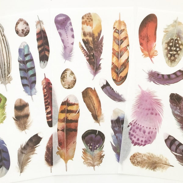 Feather Bullet Journal - Etsy