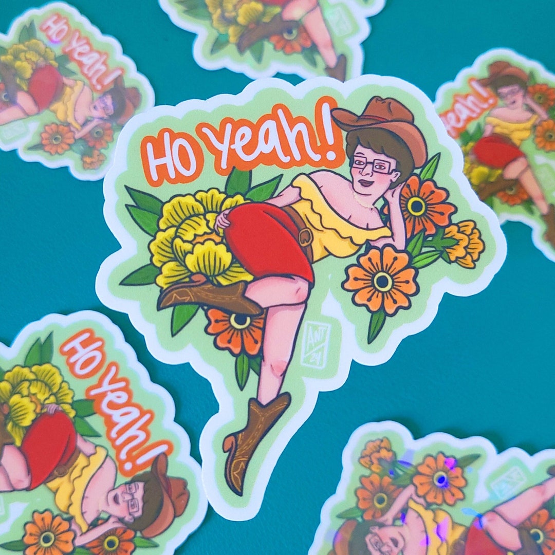 Queen of the Hill Sticker | King of the Hill Fan Art | Fan Art Decal ...