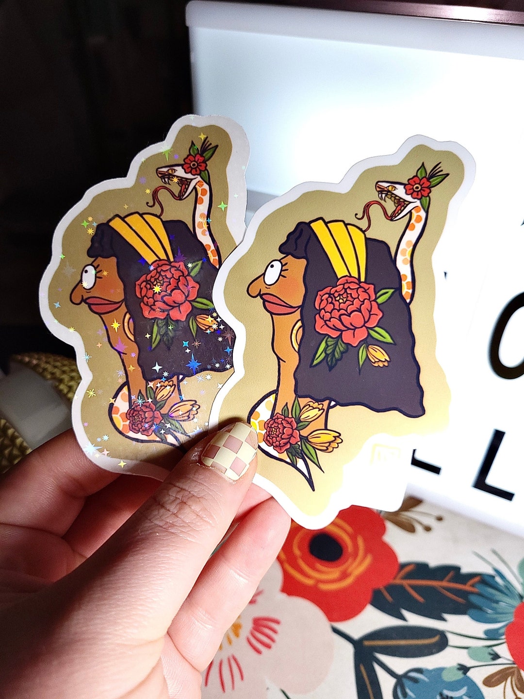 Marshmallow Sticker | Bob’s Burgers Sticker | American Traditional ...