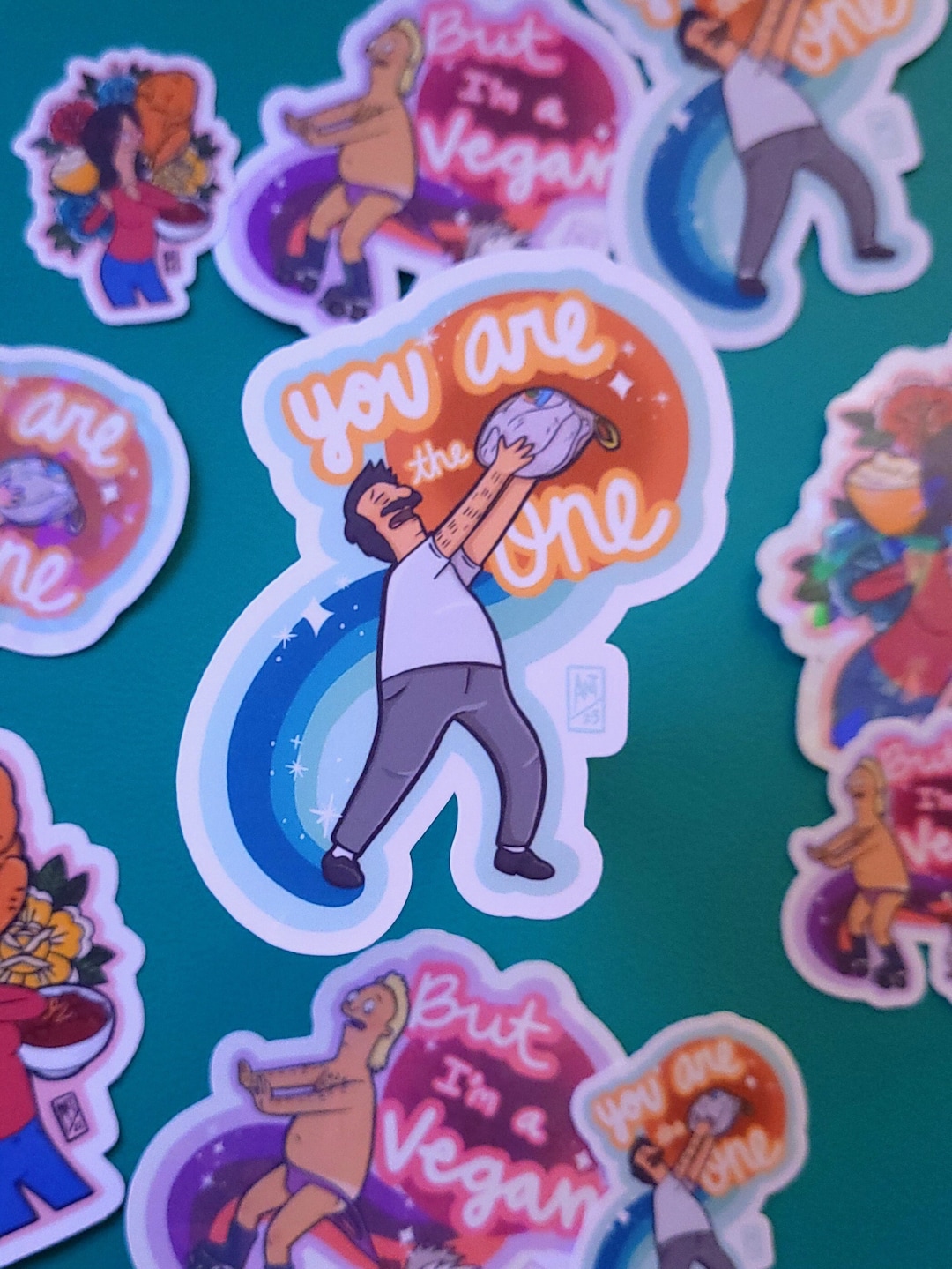 Festive Feast Bob's Burgers Stickers | Turkey Time Decal | Bob's Fan ...