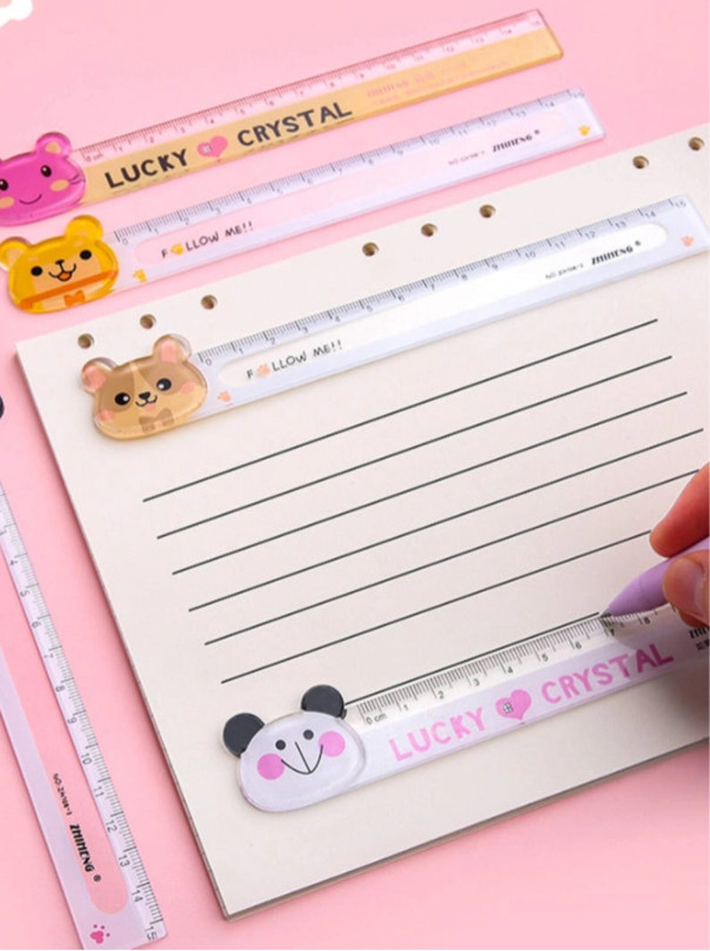 Regla de animales kawaii - Etsy México