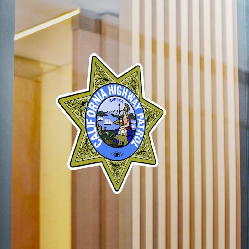 California Highway Patrol Seal Sticker | CHP Decal, Kiss-cut Vinyl - Etsy