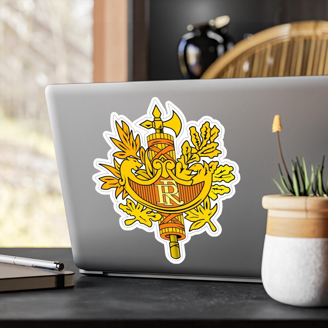 French National Emblem Sticker Kiss-cut Vinyl Decal | France Flag FRA ...