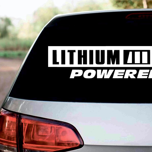 Electric Car Bumper Sticker - Etsy
