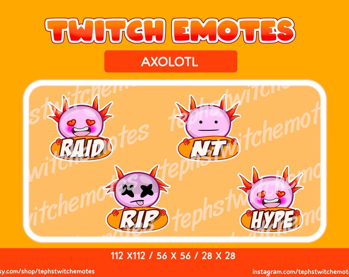 5 Chibi Girl Emotes in 6 Color Palletes, Total 30 Emotes Included ...