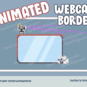 ANIMATED Valorant Inspired Killjoy Webcam Border Overlay for Twitch ...