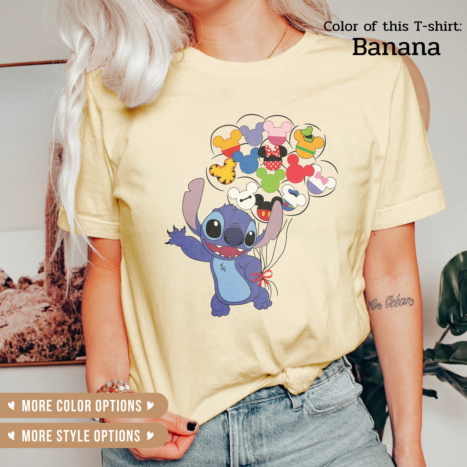 Stitch Comfort Color T-shirts Lilo and Stitch Shirt - Etsy
