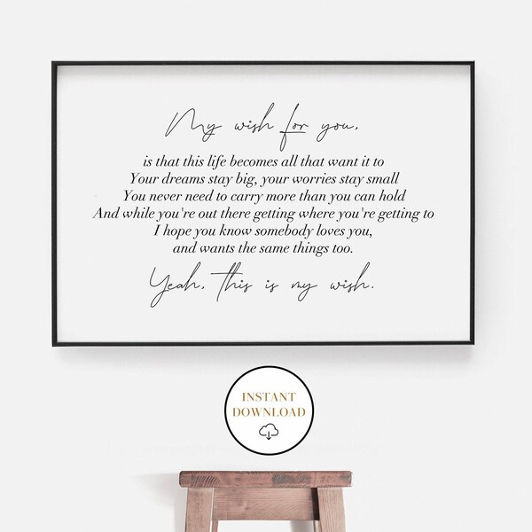 My Wish for You - Etsy