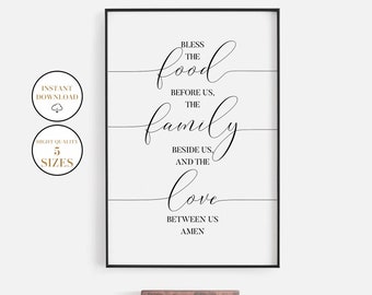 Dining Room Bible Verse - Etsy