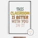 70% OFF This Classroom is Better With You in It, Boho Classroom Decor ...