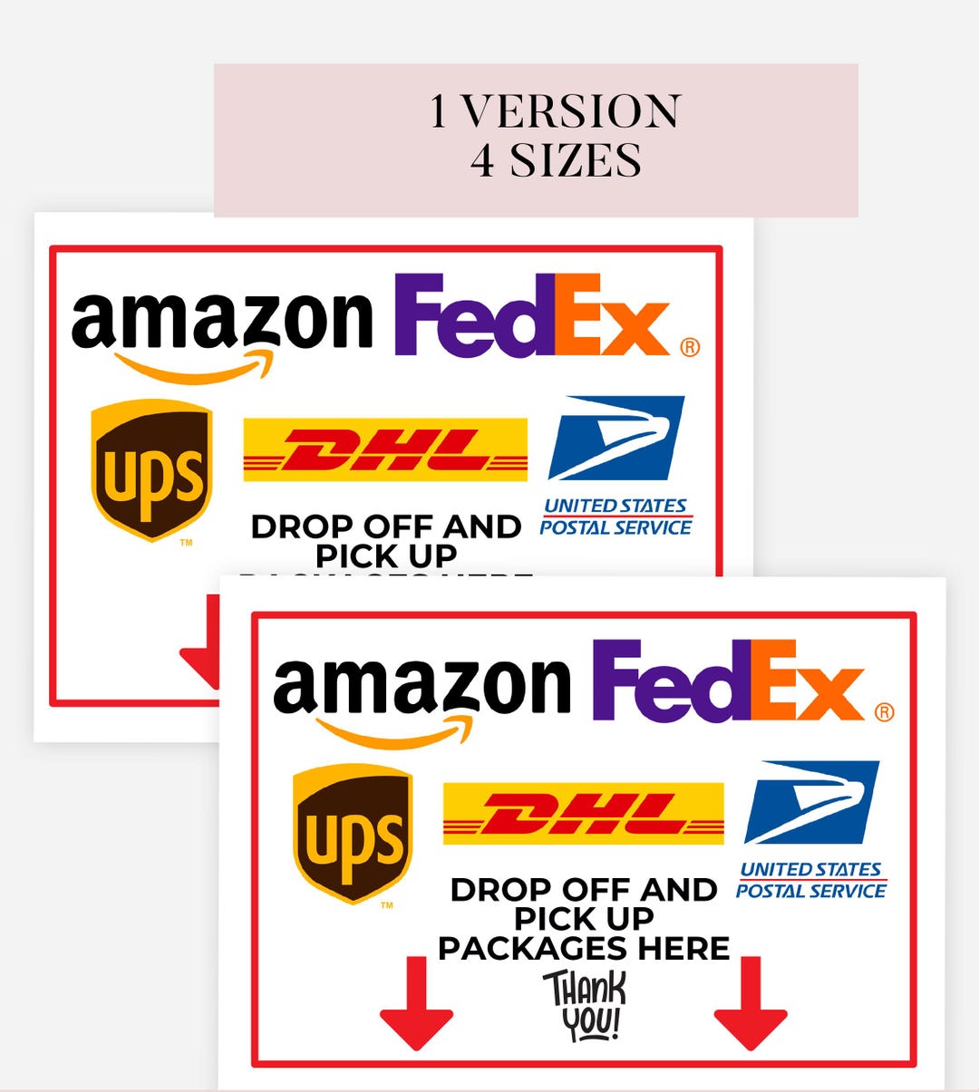 Porch Delivery Sign, Printable Office Delivery Sign, Home Delivery Sign ...