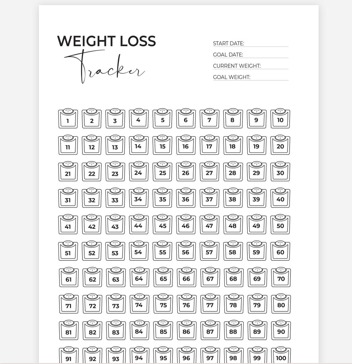 Pounds Lost, Countdown, 100 Pound Countdown, Digital Weight Loss ...