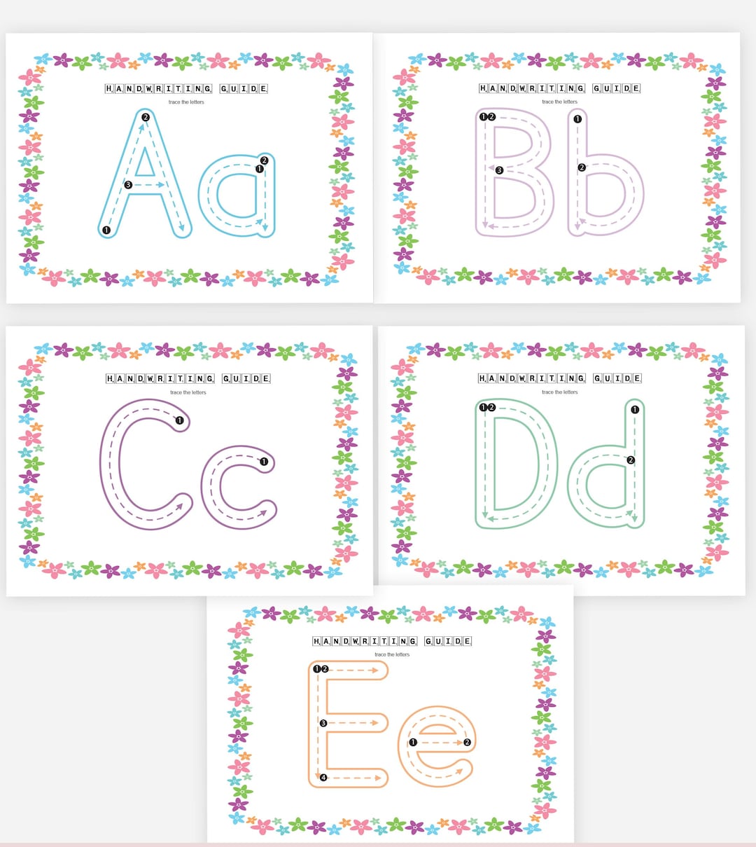 Preschool Pre-k + Kindergarten Learning Bundle Printable | +40 Pages ...