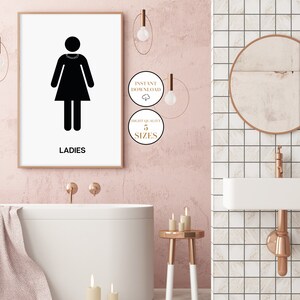 Bundle Bathroom Toilet Prints, Bathroom Posters, Home Decor Gift ...