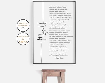 Myself Poem Edgar Guest - Etsy