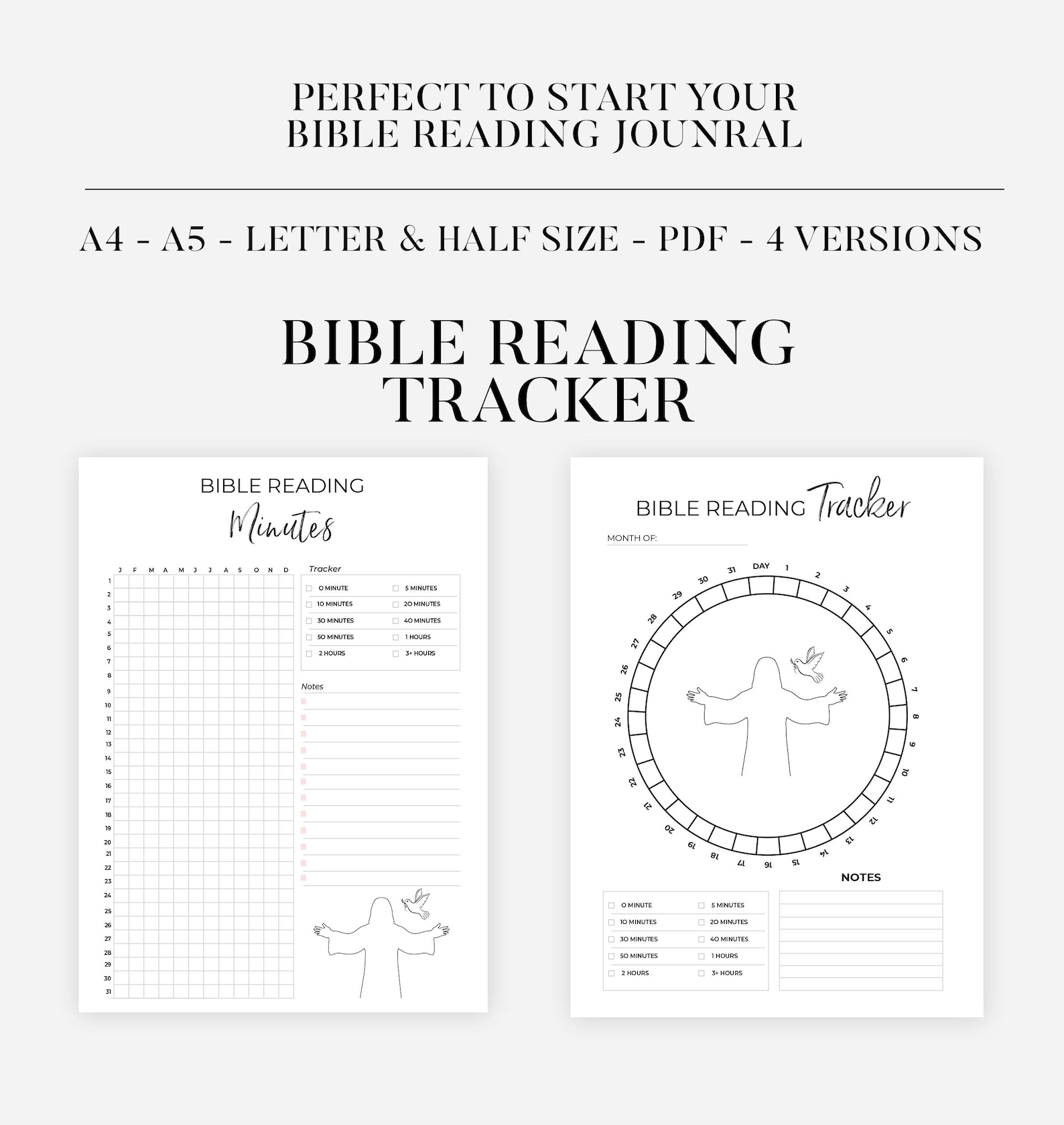 Bible Study Guide Printable Template, Chronological Bible Reading ...