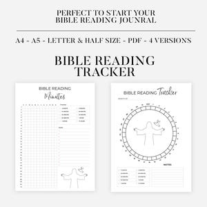 Bible Study Guide Printable Template, Chronological Bible Reading ...