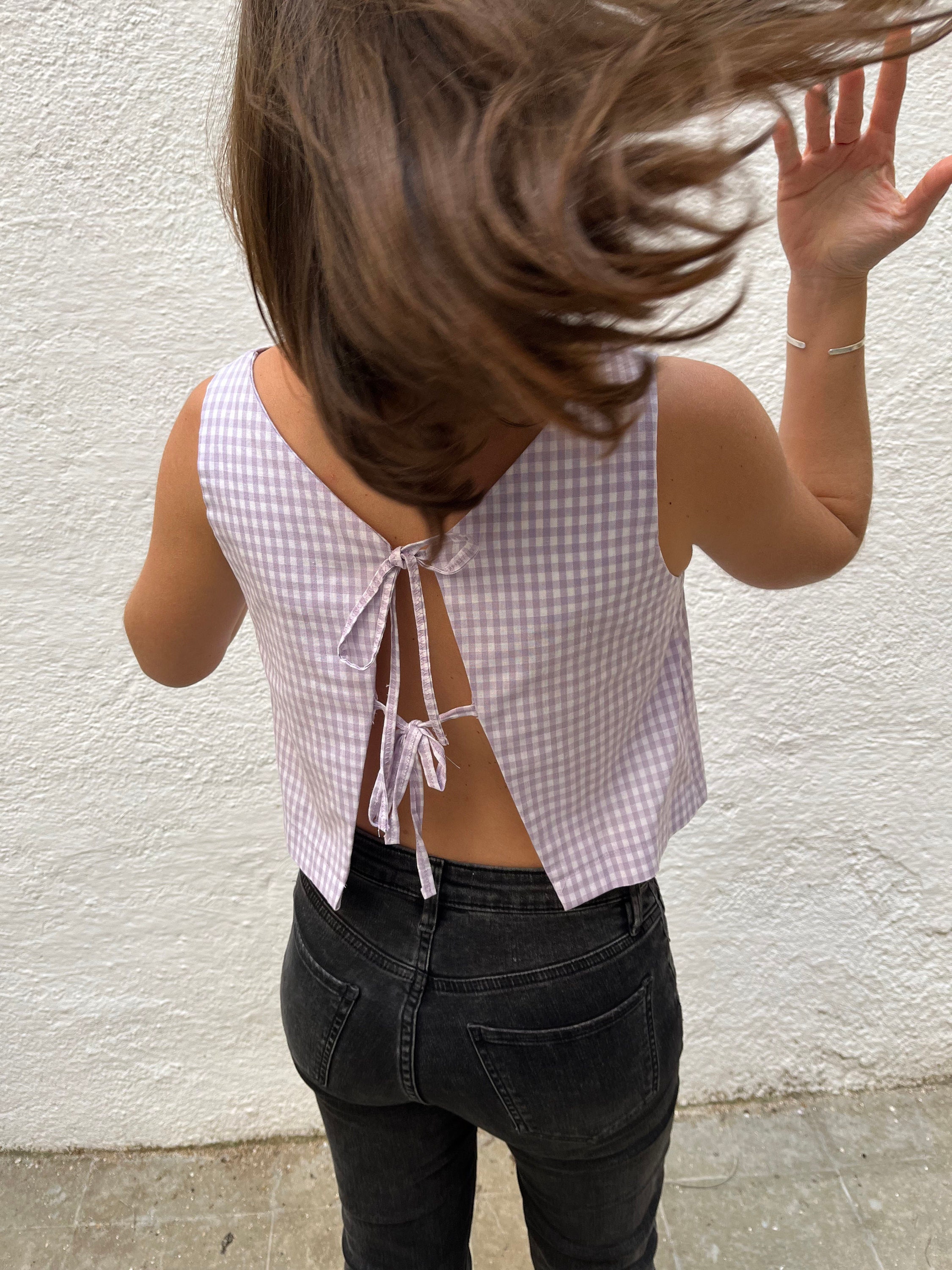 Sleeveless Easy Top Pattern Woven Fabric - Etsy