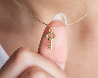 key necklace 21st birthday