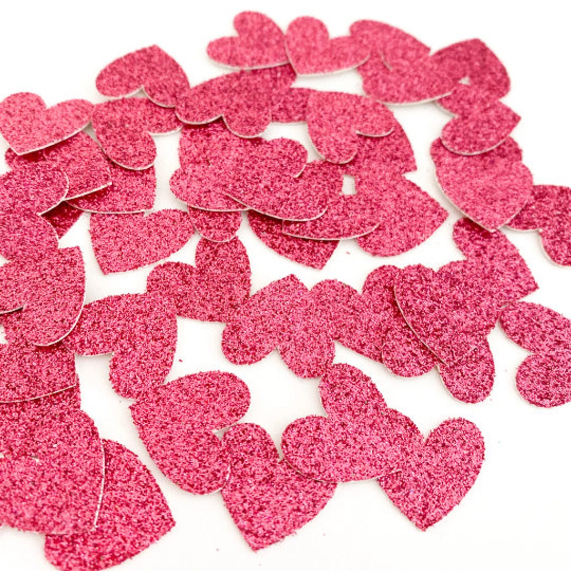 Glitter Heart Confetti Mini Heart Table Decoration Confetti - Etsy