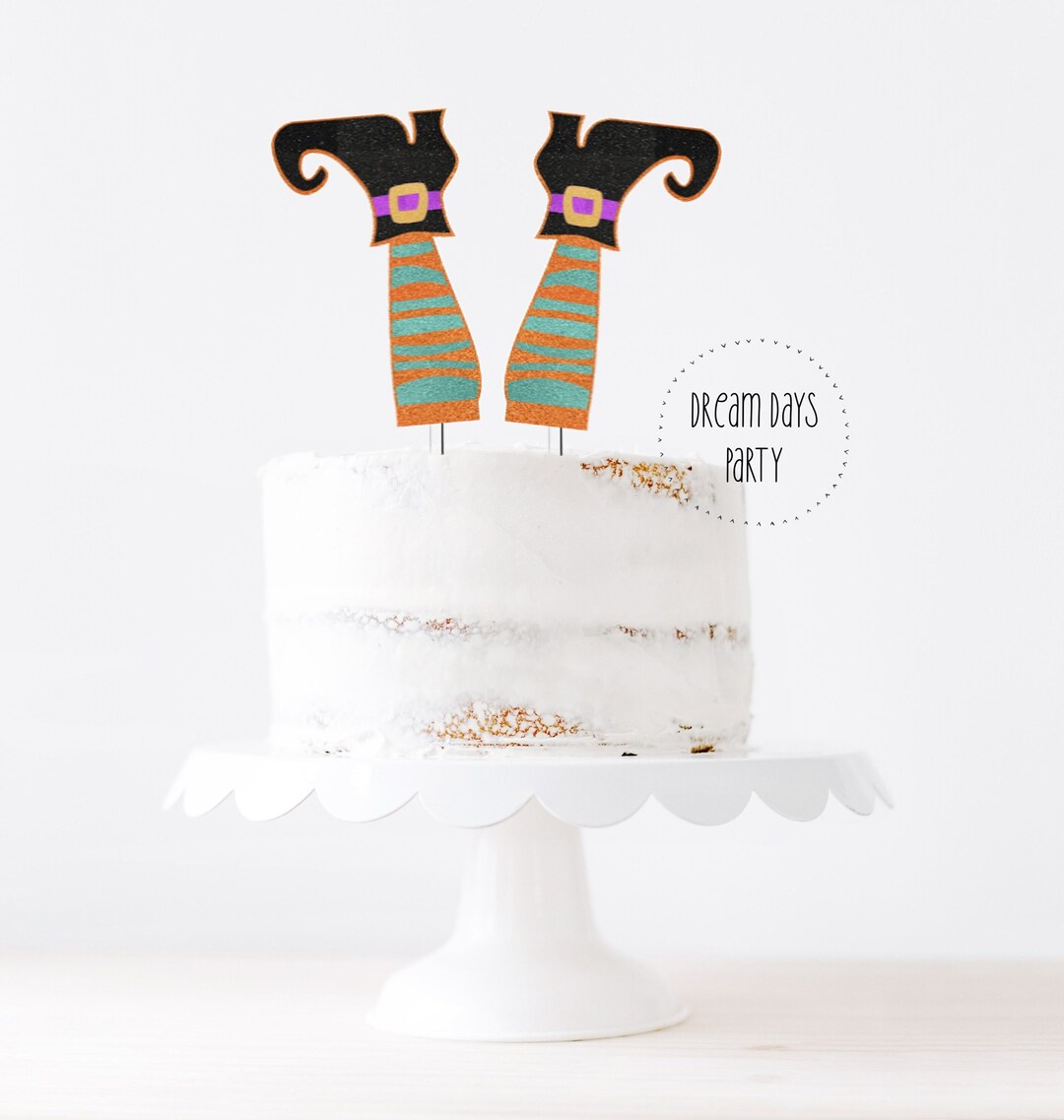 Witches Legs Cake Topper, Witch Feet, Halloween Witch Legs, Witch Decor ...