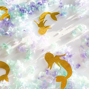 Mermaid Party Decor, Mermaid Confetti, Under the Sea Party, Little ...