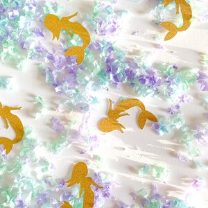 Mermaid Party Decor, Mermaid Confetti, Under the Sea Party, Little ...