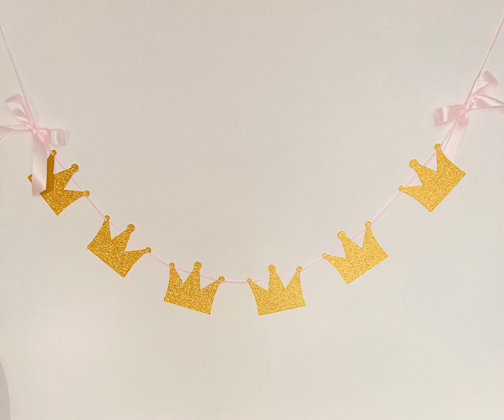 Princess Crown Banner, Princess Tea Party Sign, Once Upon a Time, Baby ...