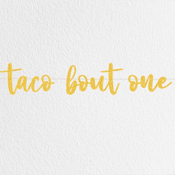 Taco First Birthday - Etsy