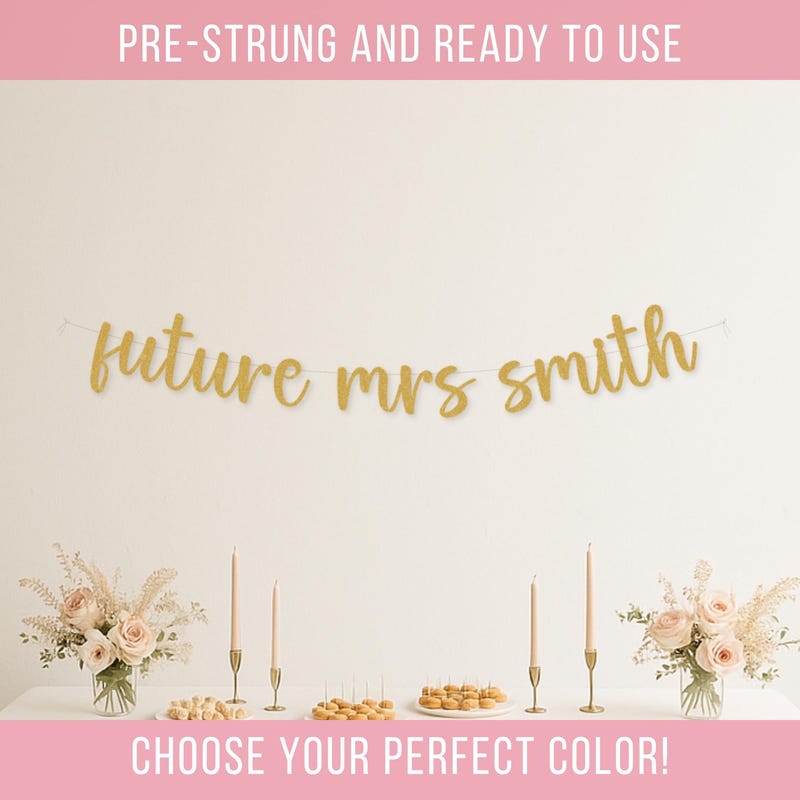 Future Mrs Banner - Etsy