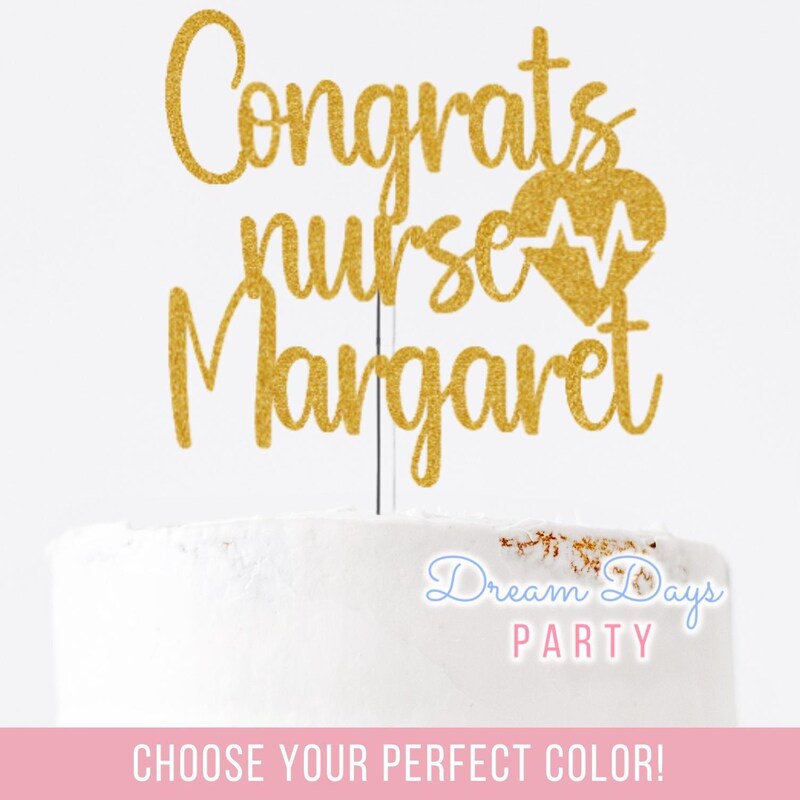 Nurse Cake Topper - Etsy
