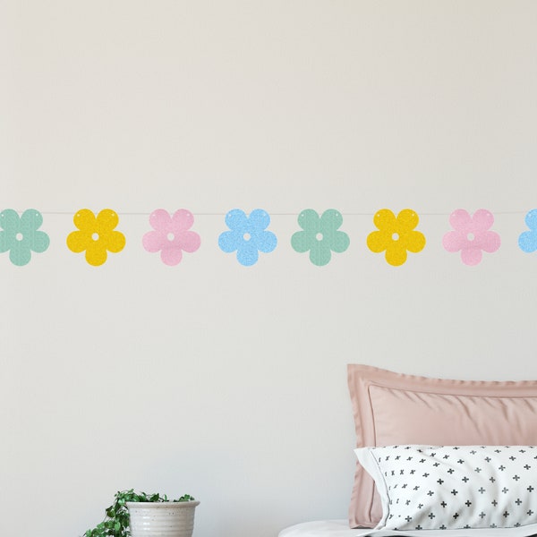 Spring Floral Garland - Etsy