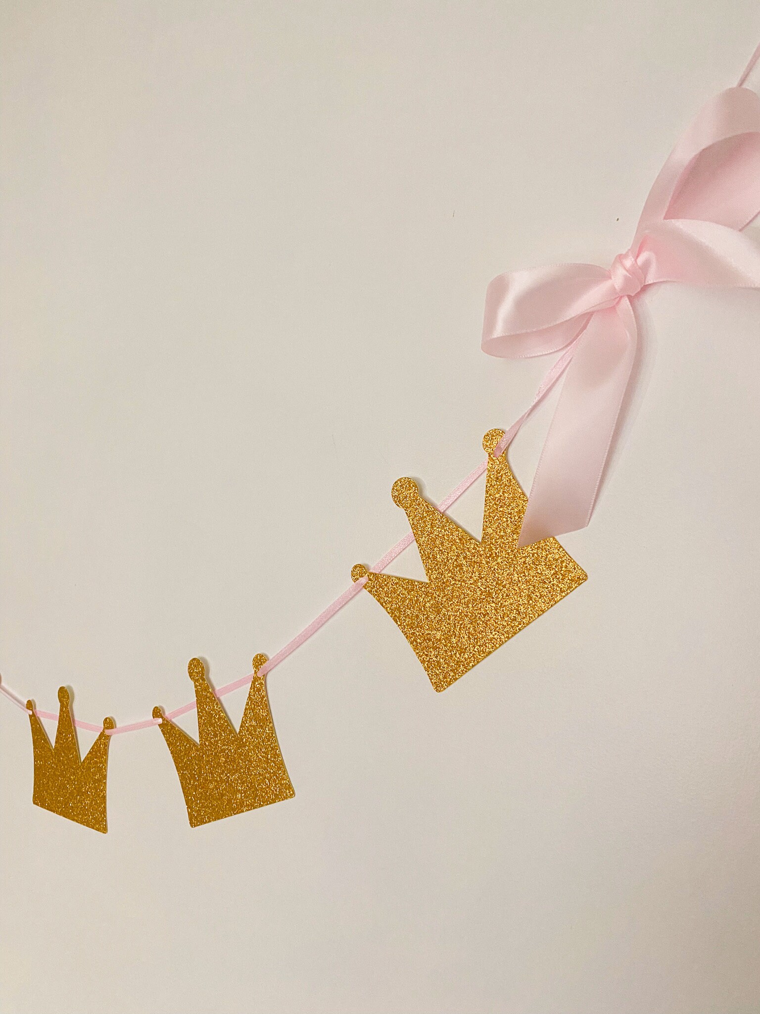 Princess Crown Banner, Princess Tea Party Sign, Once Upon a Time, Baby ...
