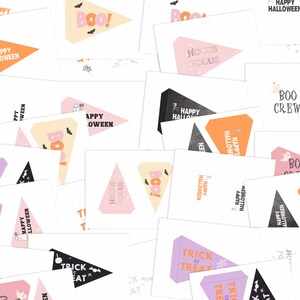 DIY Halloween Basket Pennant Flag Instant Download: Digital Printable ...