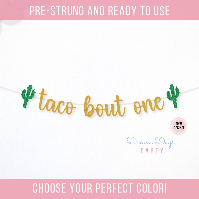 Taco First Birthday - Etsy