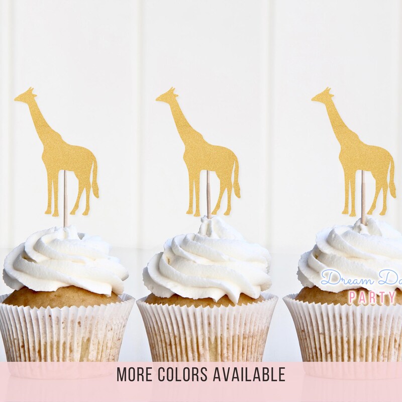 Safari Cardstock Toppers - Etsy