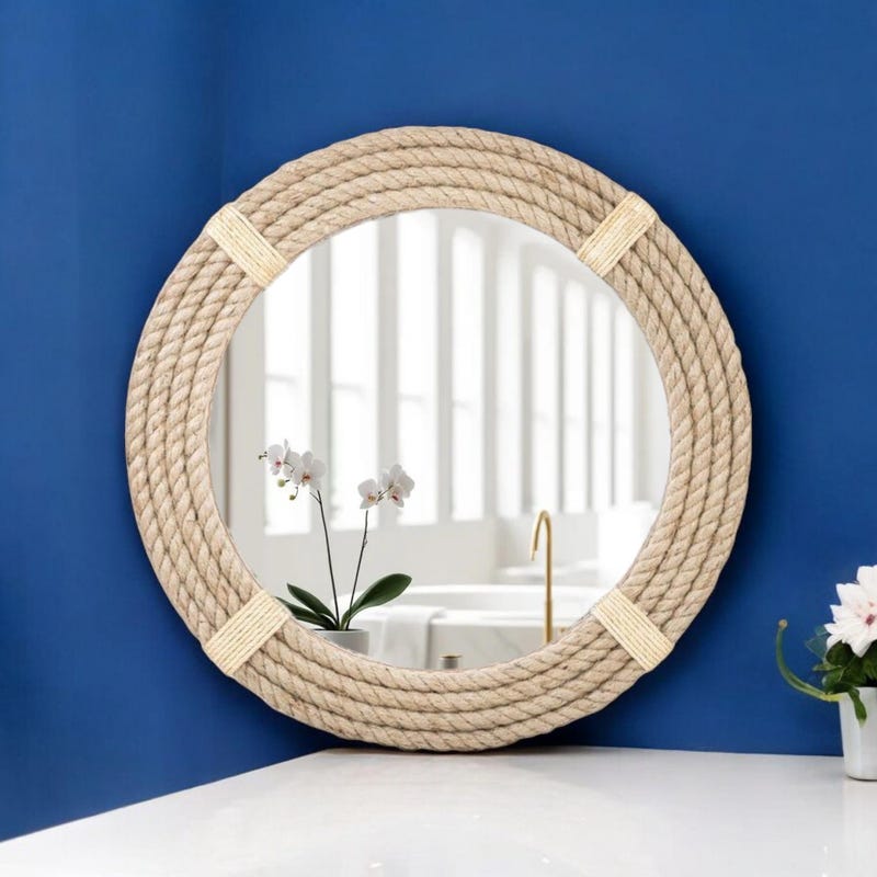 Rope Mirror - Etsy