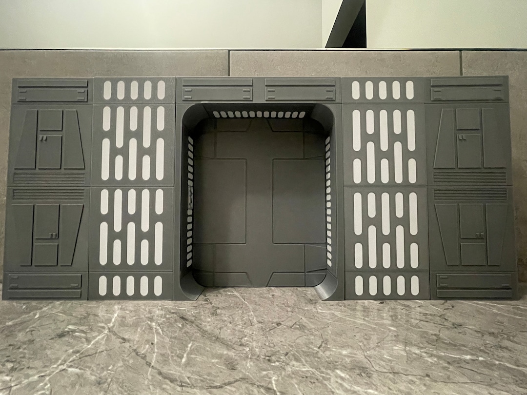 GTP Inspired Star Wars Black Series Death Star Diorama 3D Printed for 1 ...