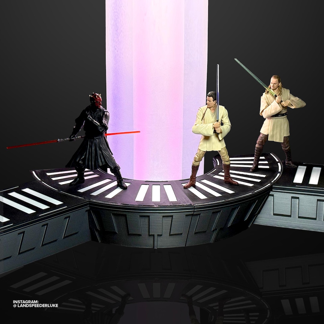 STAR WARS Duel of the Fates Catwalk for Vintage Collection, Black ...