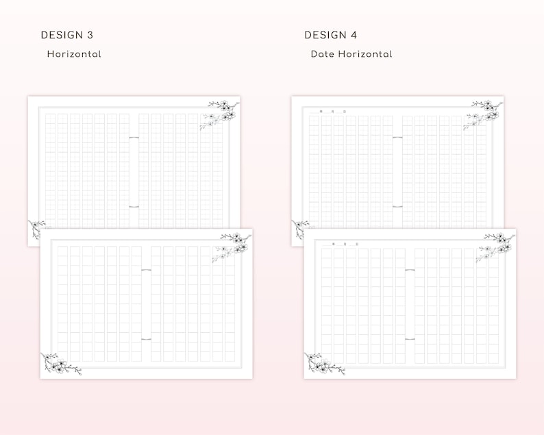 Printable Japanese Writing Paper Set - Practice Kanji, Hiragana ...