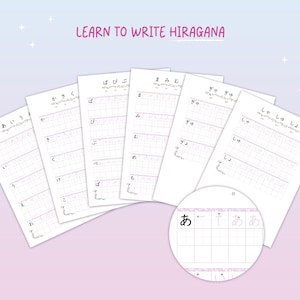Kana & Kanji Starter Pack! Printable Writing BUNDLE for Japanese ...
