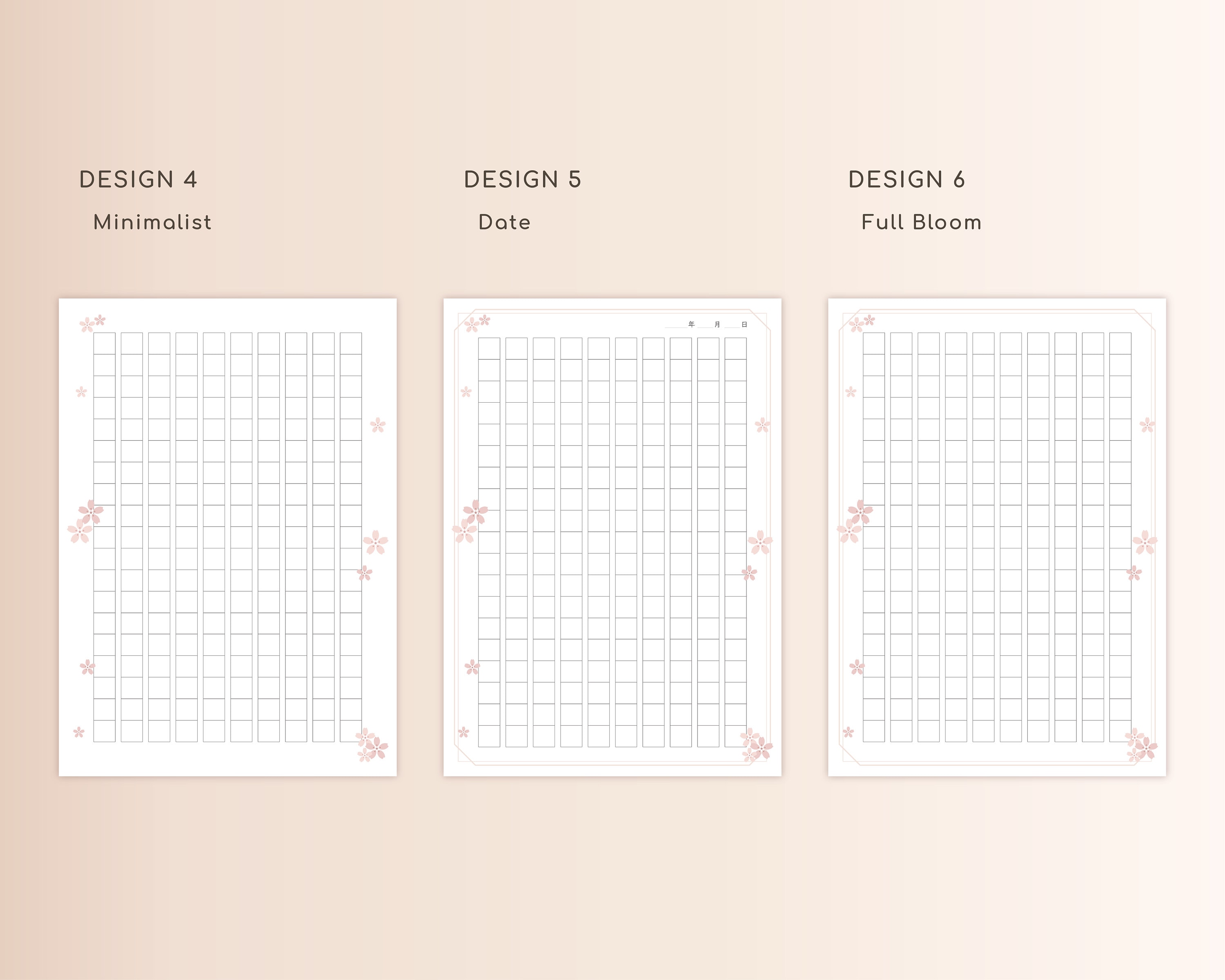 Hiragana Katakana Practice Sheets: Japanese Writing Workbook (digital ...