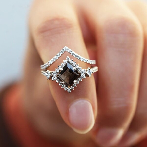 Brown Stone Ring - Etsy
