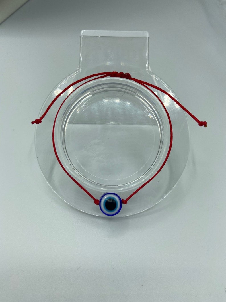 Dark Blue Evil Eye Luck Bracelet, 10mm Karma and Luck - Etsy