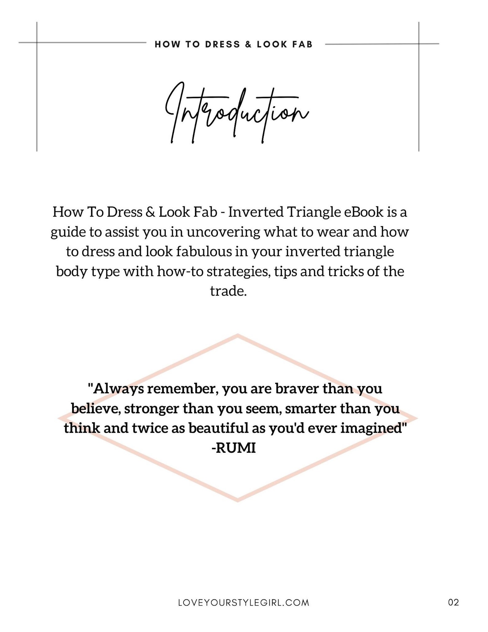 How to Dress & Look Fab - Inverted Triangle Body Type - Etsy