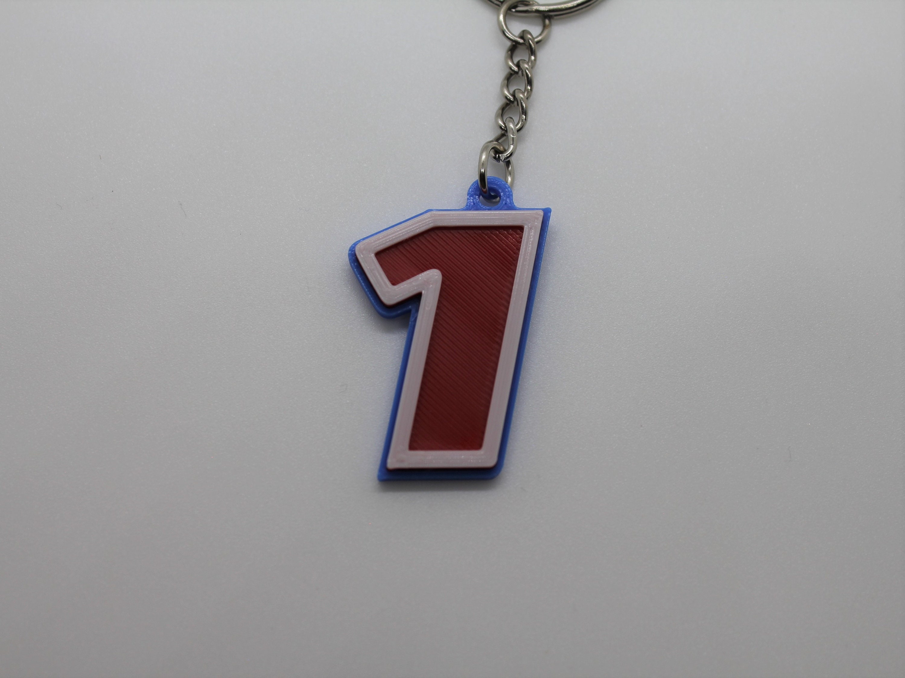 Formula One F1 Max Verstappen World Champion Driver Number 1 Keychain ...