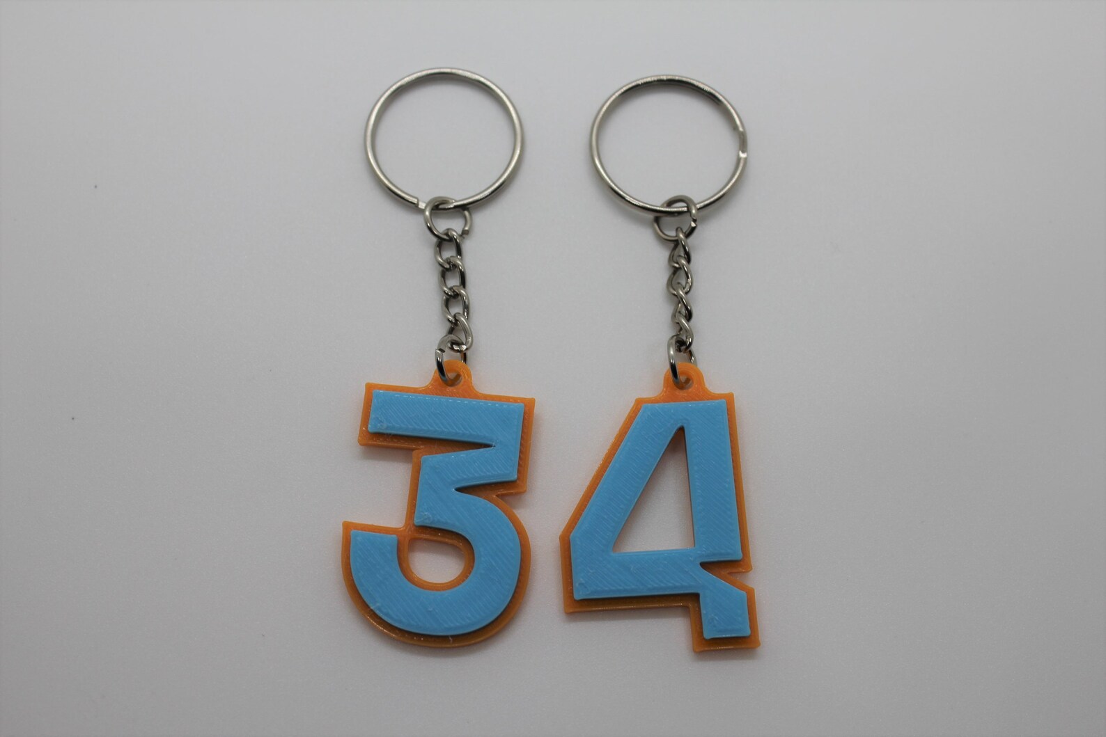 Formula One F1 Driver Number Keychains 3D Printed Plastic - Etsy