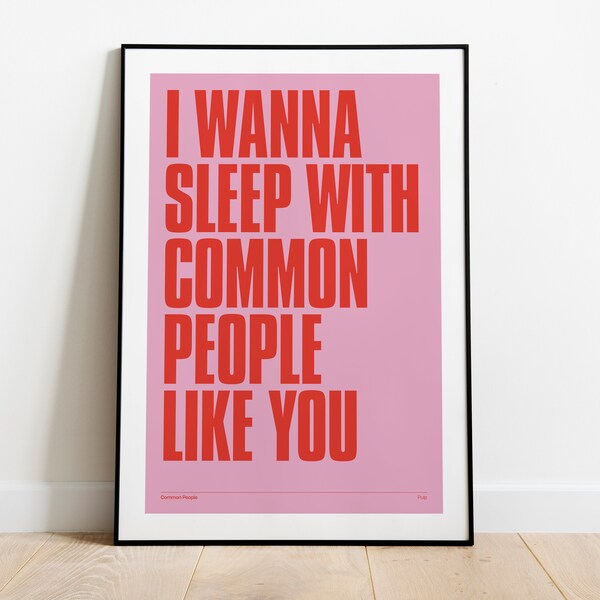 Common People - Etsy